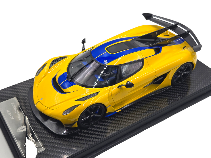 FrontiArt Koenigsegg Jesko Swedish Flag Yellow - Limited 500 pcs – The ...